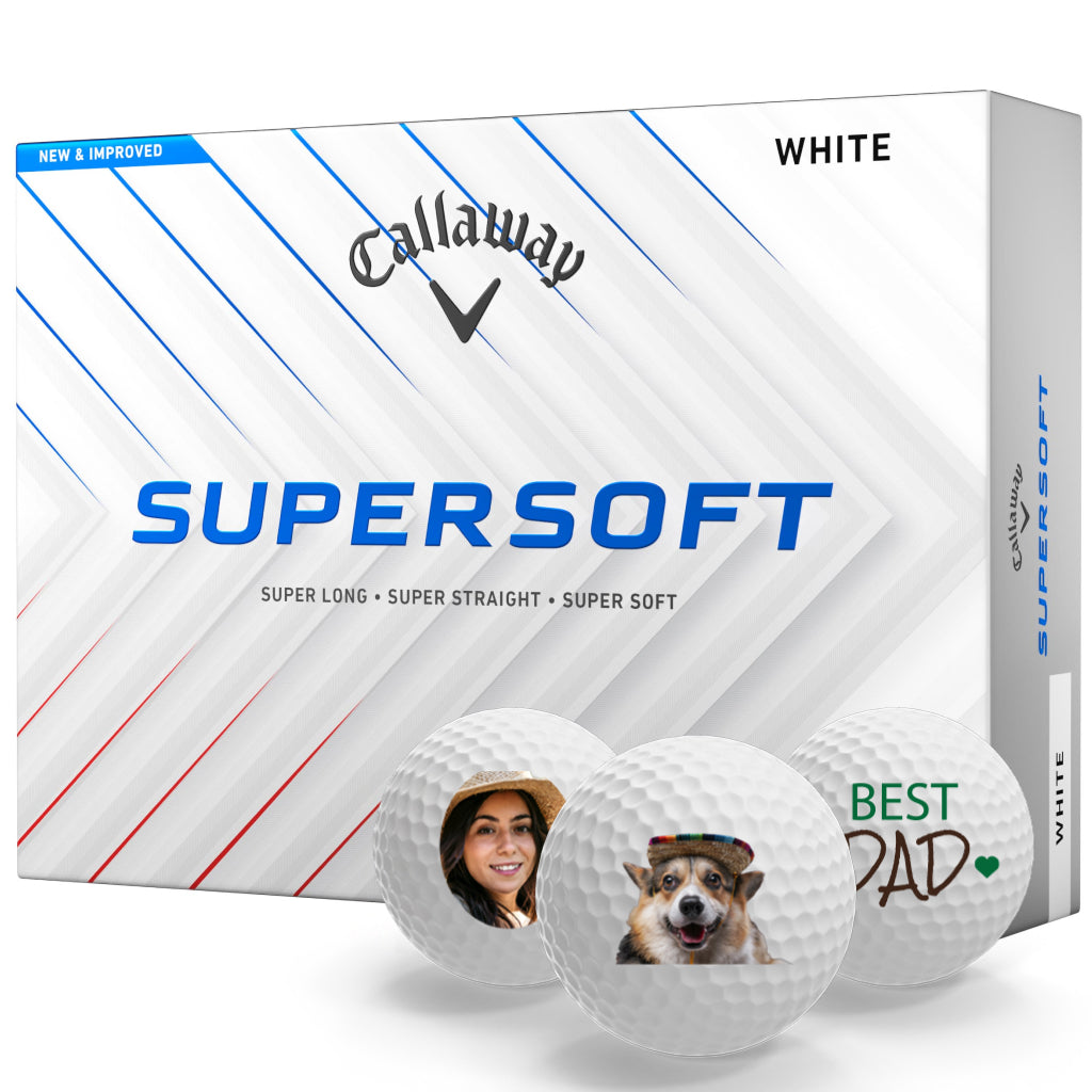 Callaway Custom Golf Balls | Customize Callaway SuperSofts
