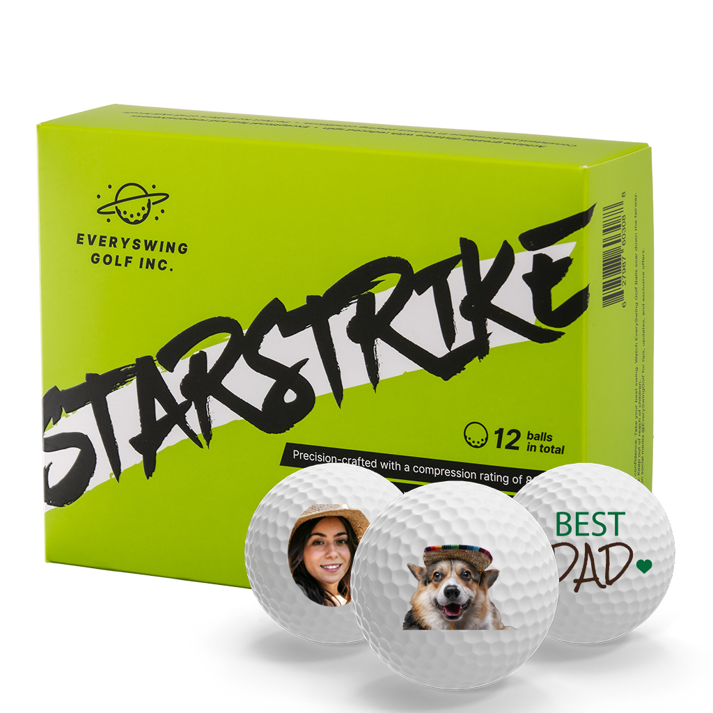 Customize StarStrike Golf Balls | Personalize EverySwing Balls – Custom ...