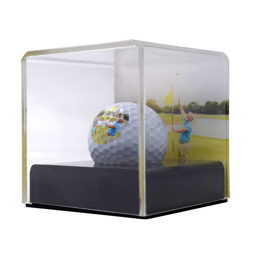 Golf Ball Display Case | Custom Golf Ball in Acrylic Case – Custom Golf ...